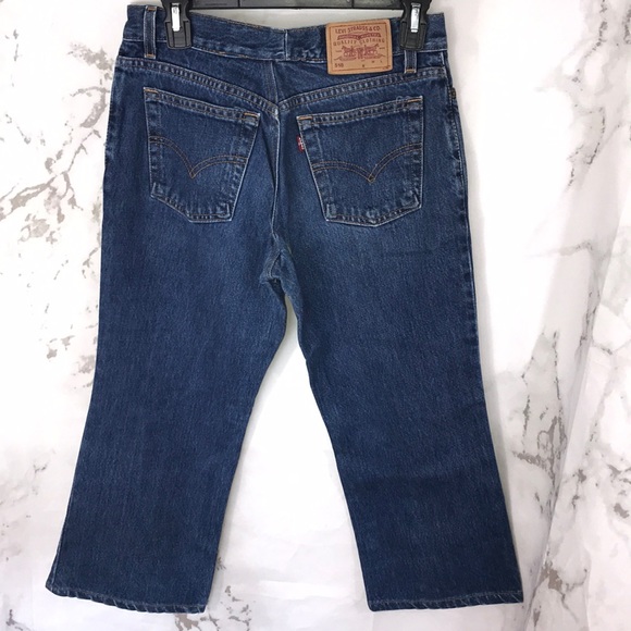 Levi's | Pants & Jumpsuits | Levi Capri Denim Jeans 58 | Poshmark